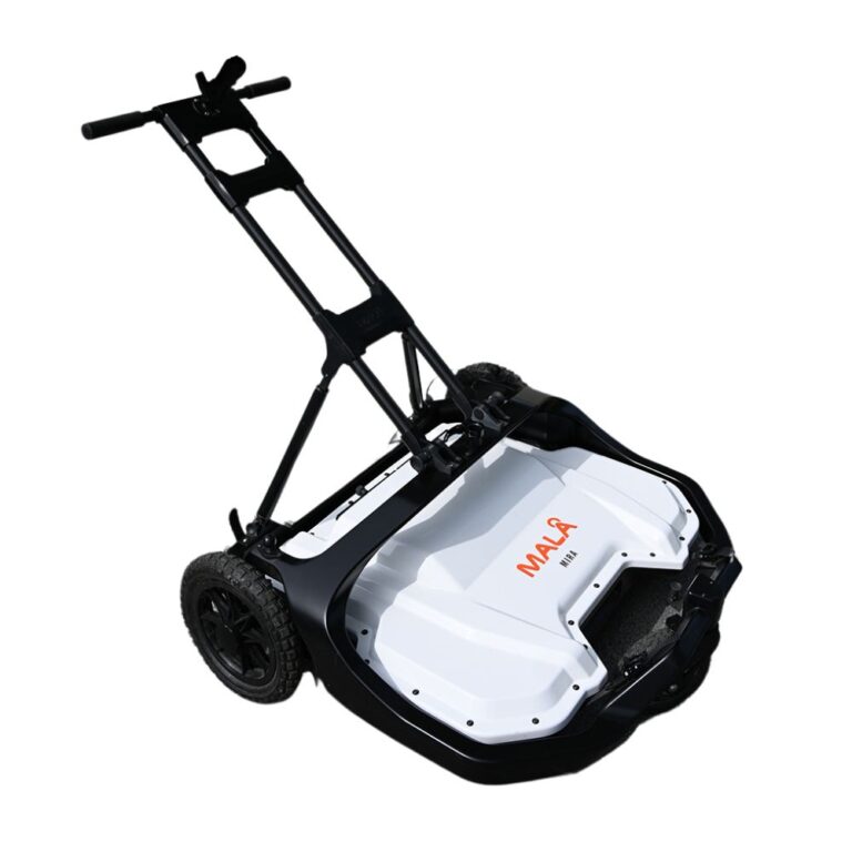 Untergrund Kartierung mit dem Mala Mira Compact Georadar